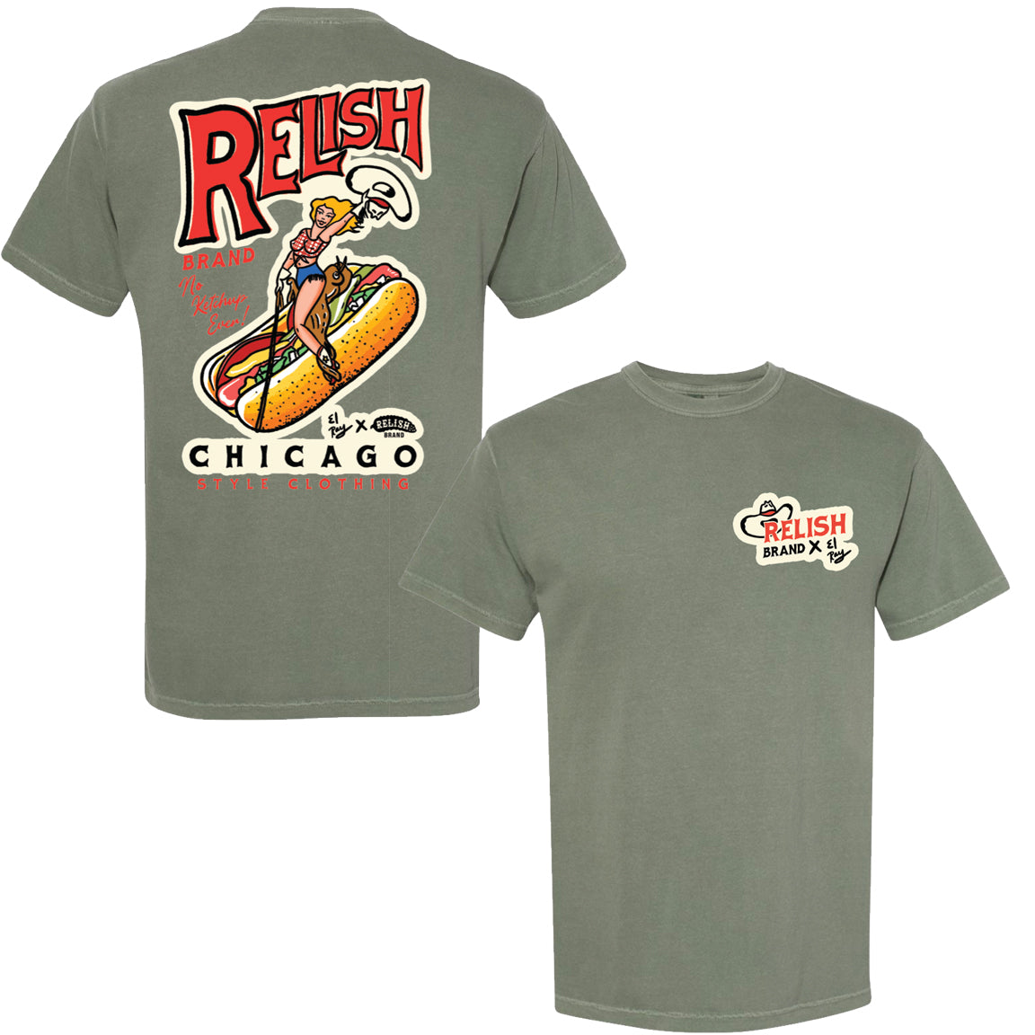 Chi Rider - El Ray Collab - Garment Dyed – Relish Brand