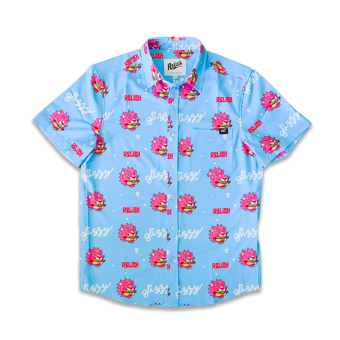 Glizzy button down Short Sleeve Shirt – Relish Brand