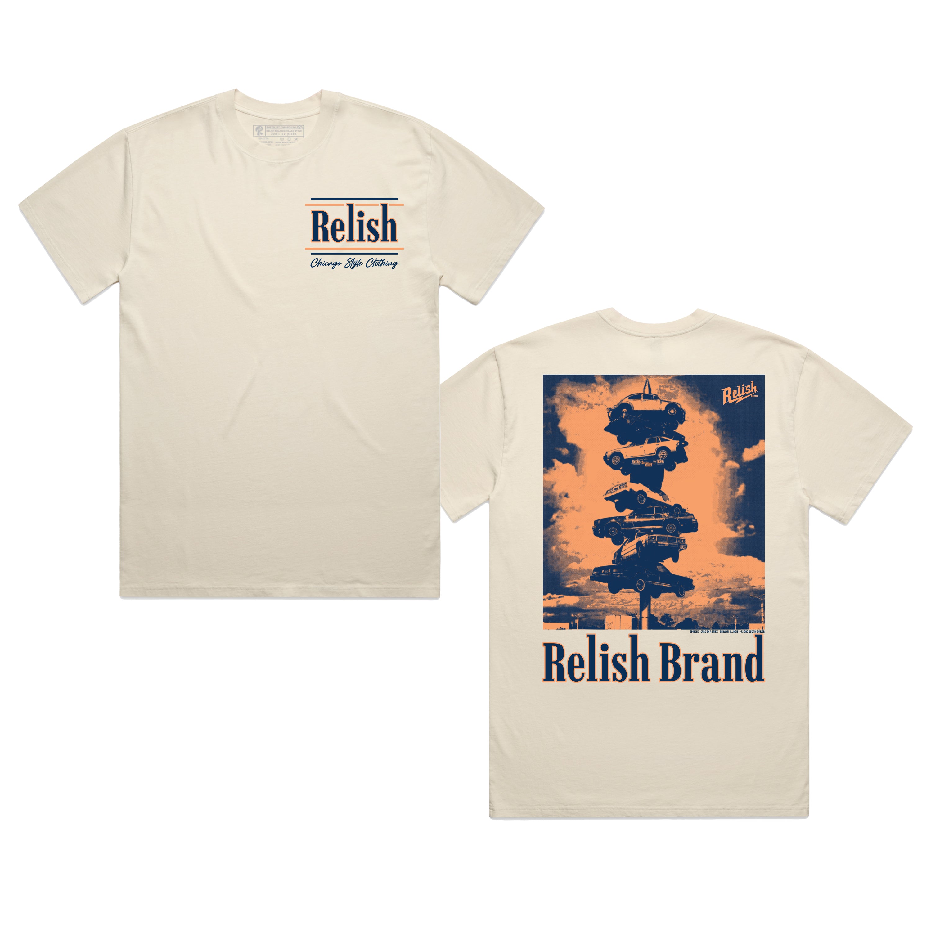 Berwyn Car Spike - Garment Dyed - Ivory – Relish Brand