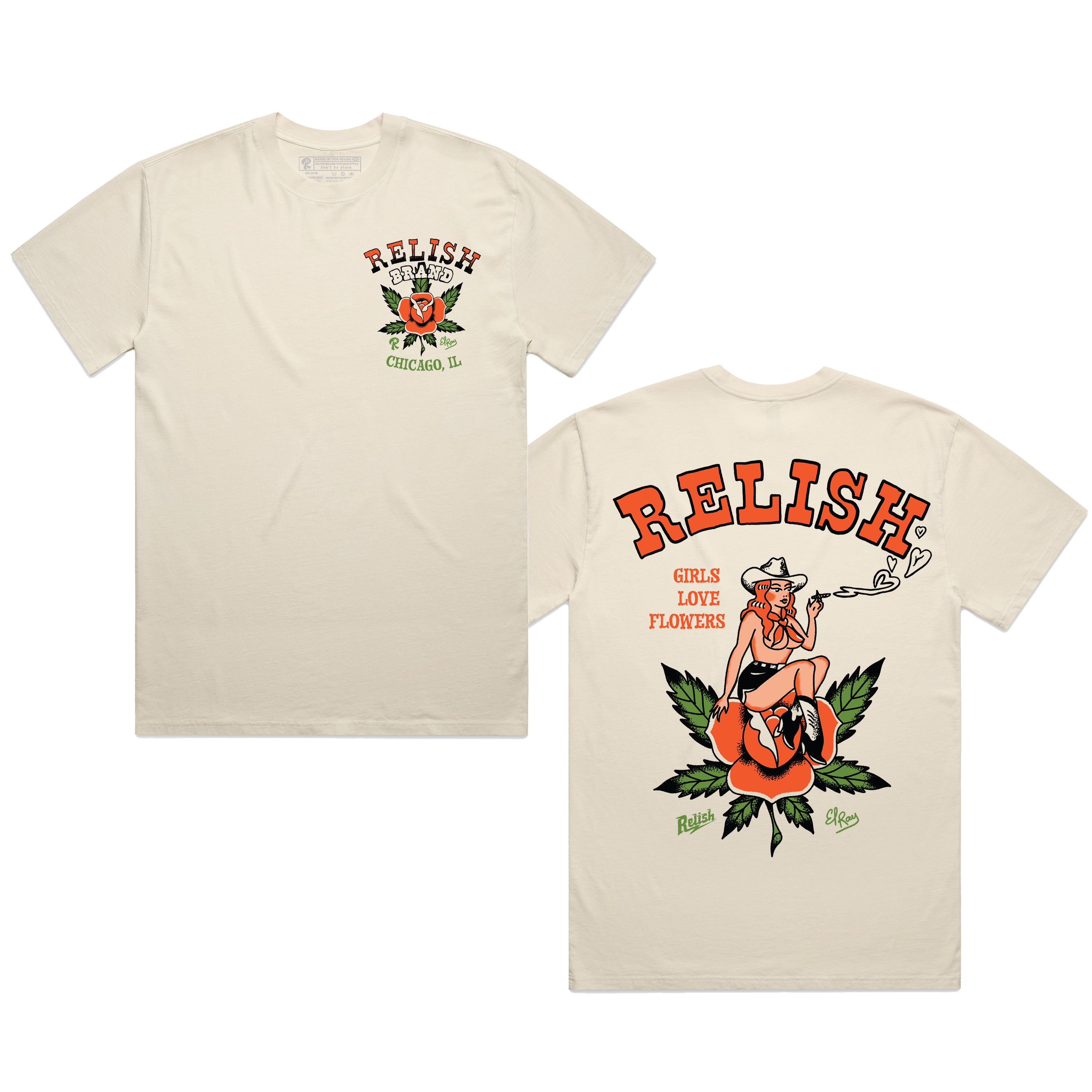 Girls Love Flowers X El Ray collab - 2026 Ivory – Relish Brand
