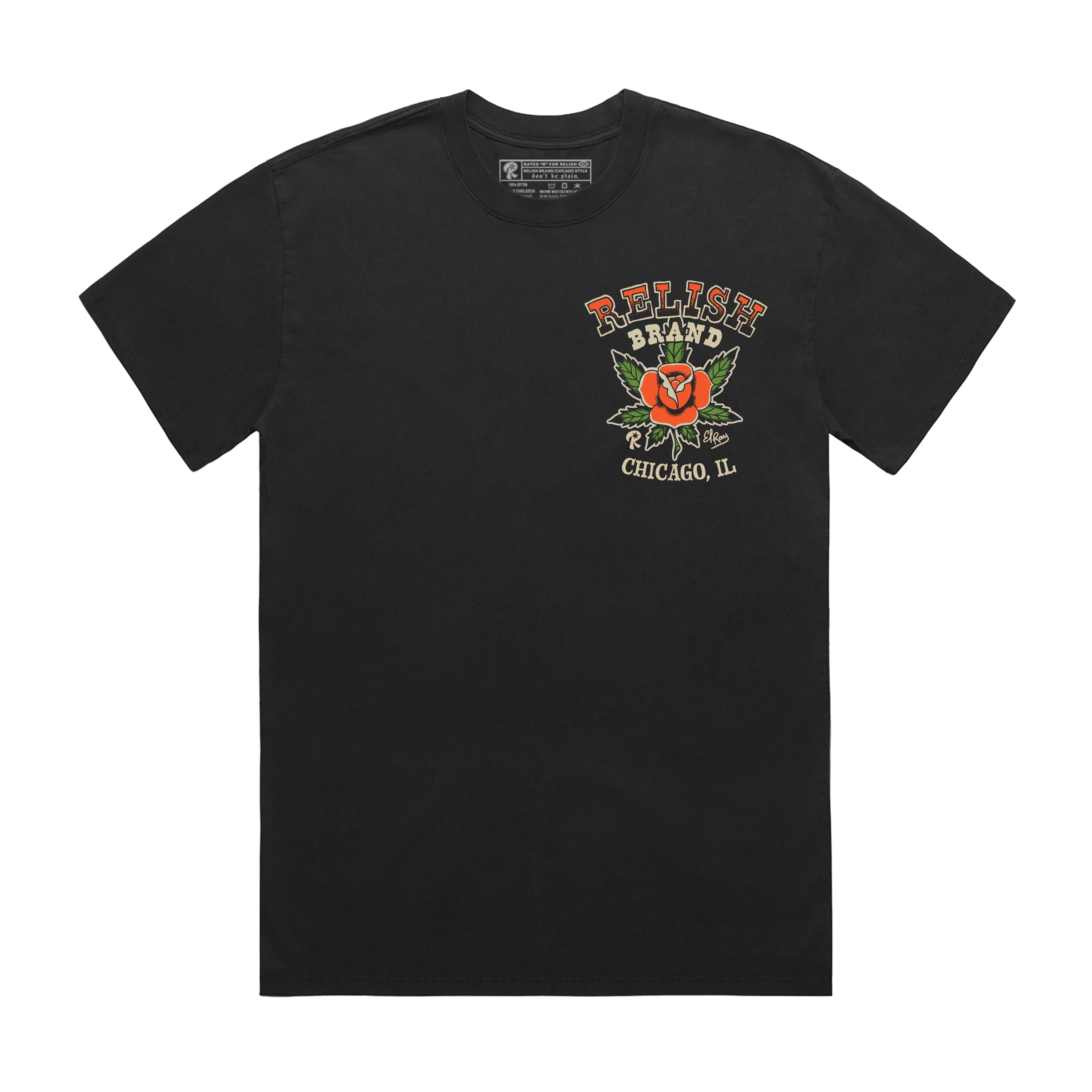 Girls Love Flowers X El Ray collab - 2026 Black – Relish Brand