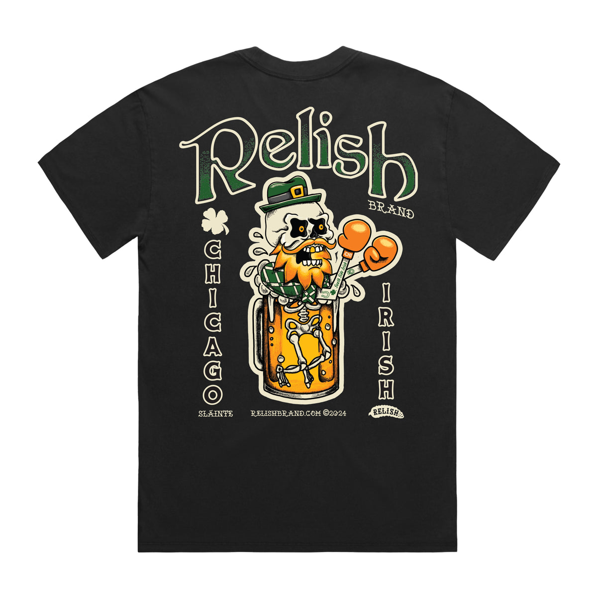 Chi Irish - Leprechaun Beer - 2024 - Black - Garment Dyed – Relish Brand