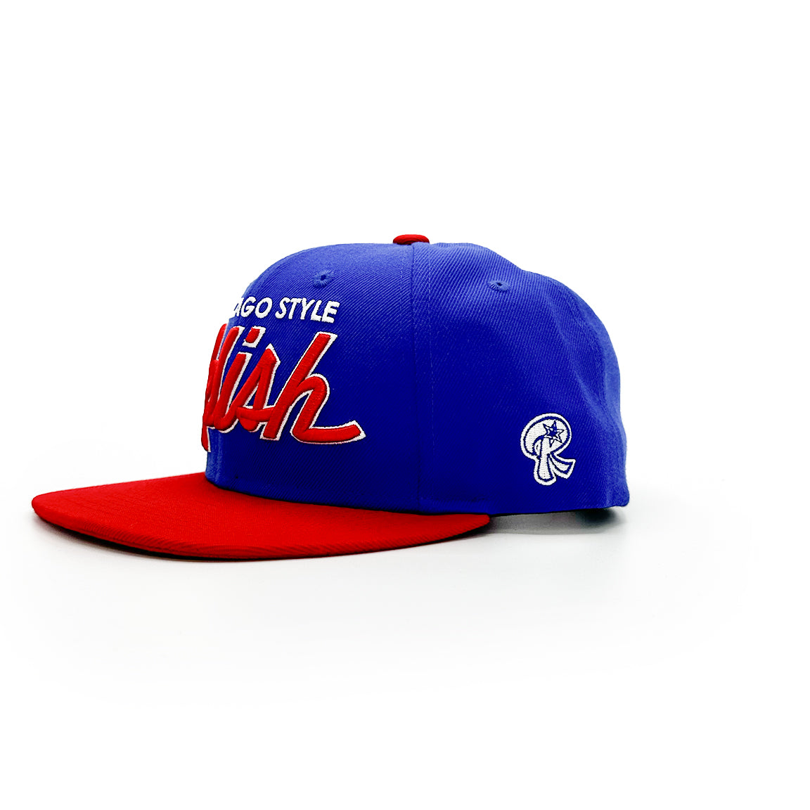 Relish Vintage Sports Script - Blue and Red – Relish Brand