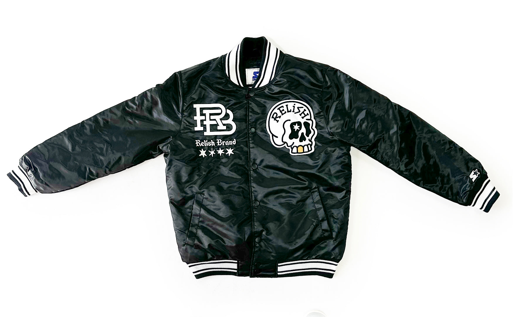 Relish Brand X Starter Satin Jacket
