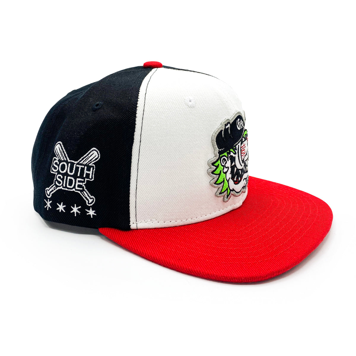 South Side - Rat rod cartoon - Black/White/Red – Relish Brand